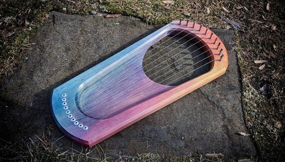 10 & 11 String Prism Series Lyre - Etsy