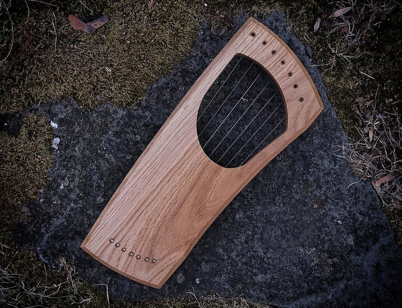 Ancient Oak Lyre - Asymmetric 7 String - Pentatonic - Etsy