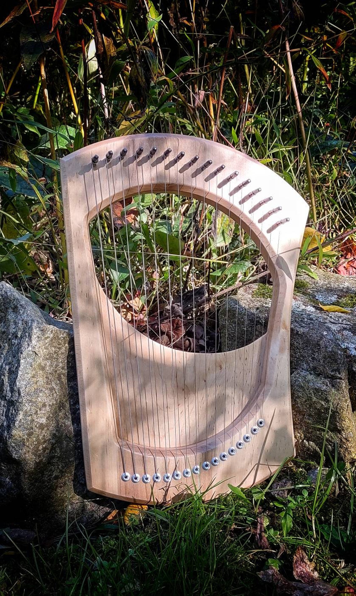 16 String Lyre Sugar Maple - Etsy