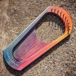 10 & 11 String Prism Series Lyre - Etsy
