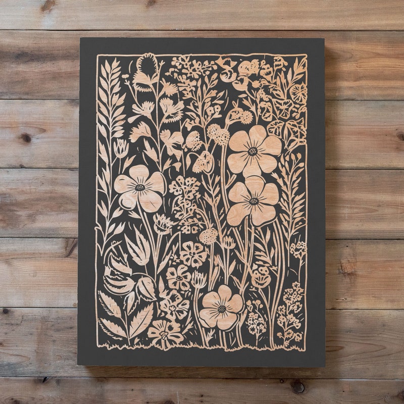 Rustic Wood Print - Etsy