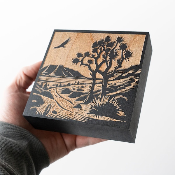 Block Print Tree - Etsy