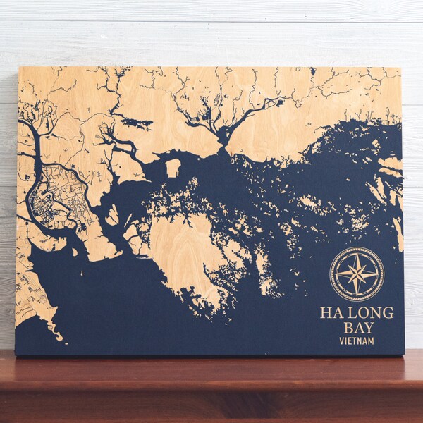 Nautical Map Laser Long Island - Etsy