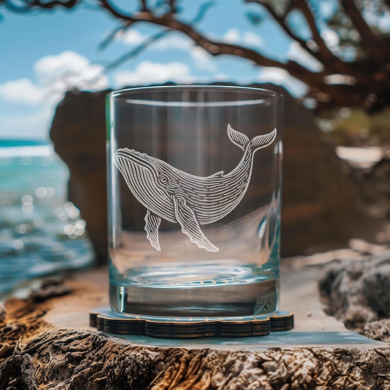 Marine Life Wine Glasses - Etsy
