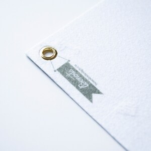 The Good Life Felt Poster Banner Inspirational Flag Design Wall Art ...