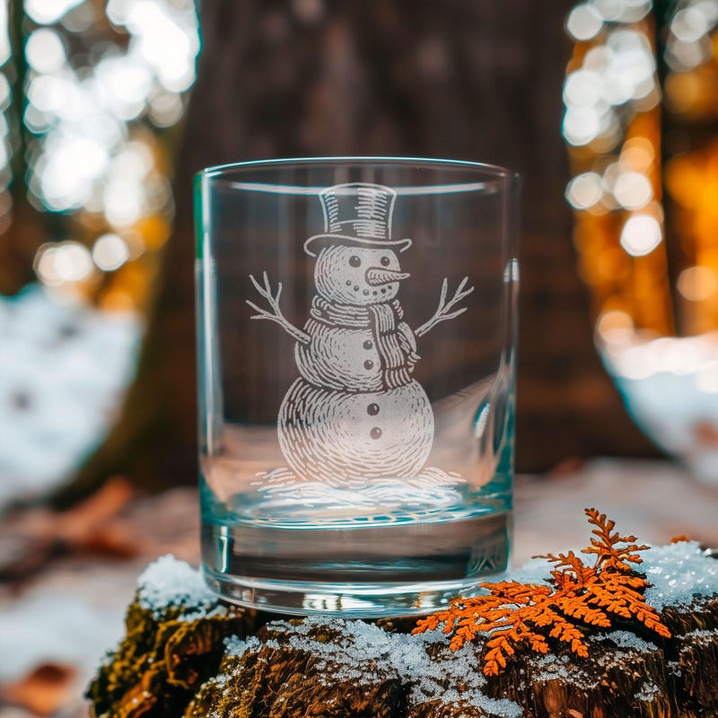 Vintage Snowman Glasses - Etsy