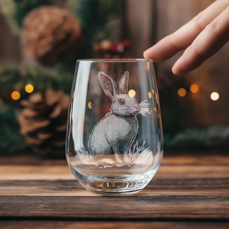 Glass Rabbit - Etsy
