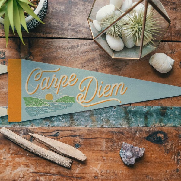 Carpe Diem Poster - Etsy