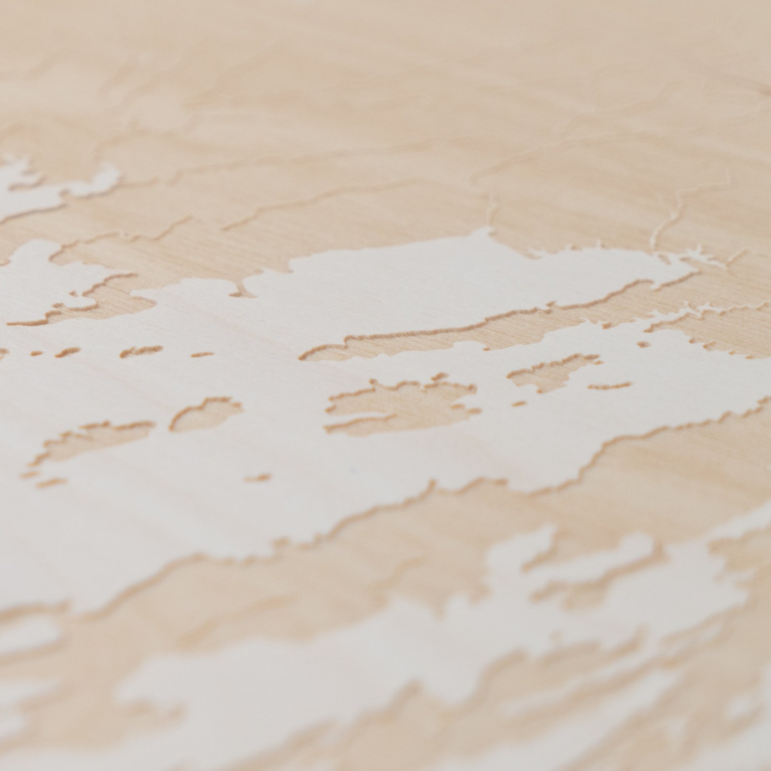 Fraser Island Australia Map Engraved Wood Coastal Chart - Etsy