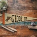 Giddy up Felt Pennant | Vintage Wild West Cowboy Banner, Inspirational ...
