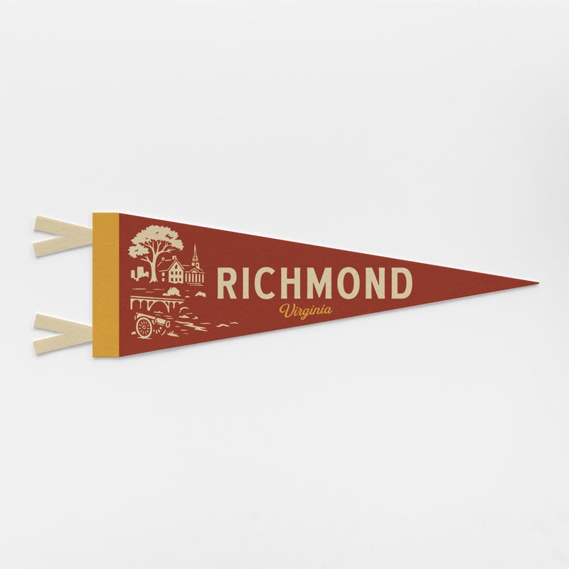 Richmond Vintage Poster - Etsy