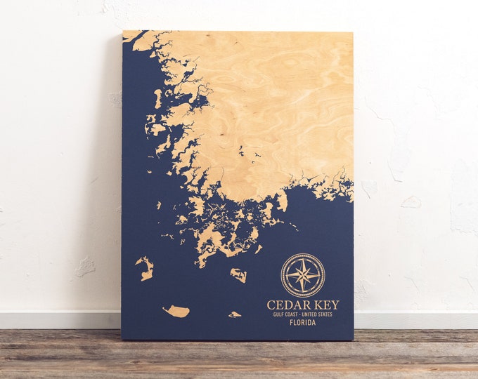 1996 Nautical Chart Map of Cedar Keys Florida Gulf of Mexico - Etsy Canada