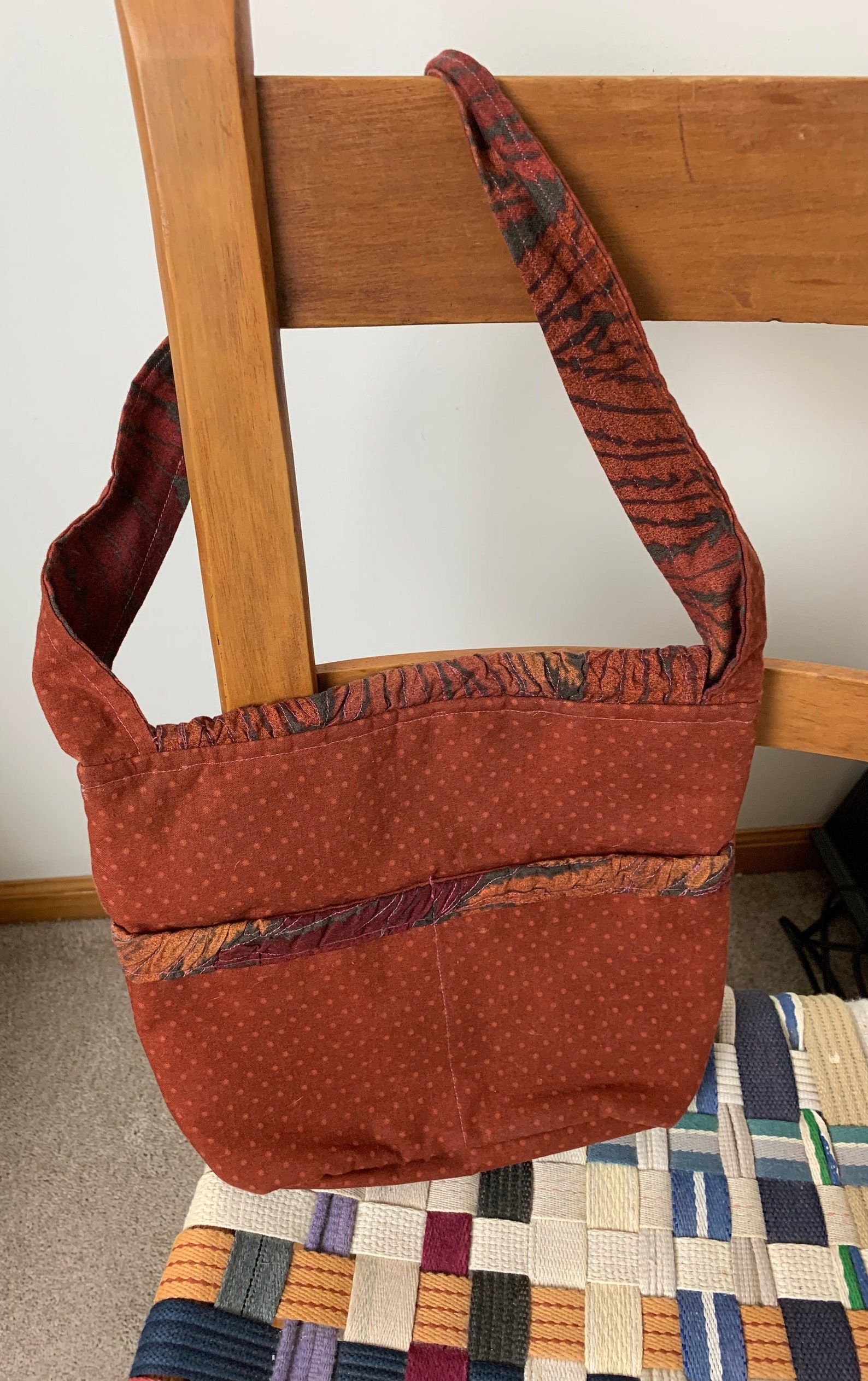 Fall Leaf Design Handmade Purse | Etsy