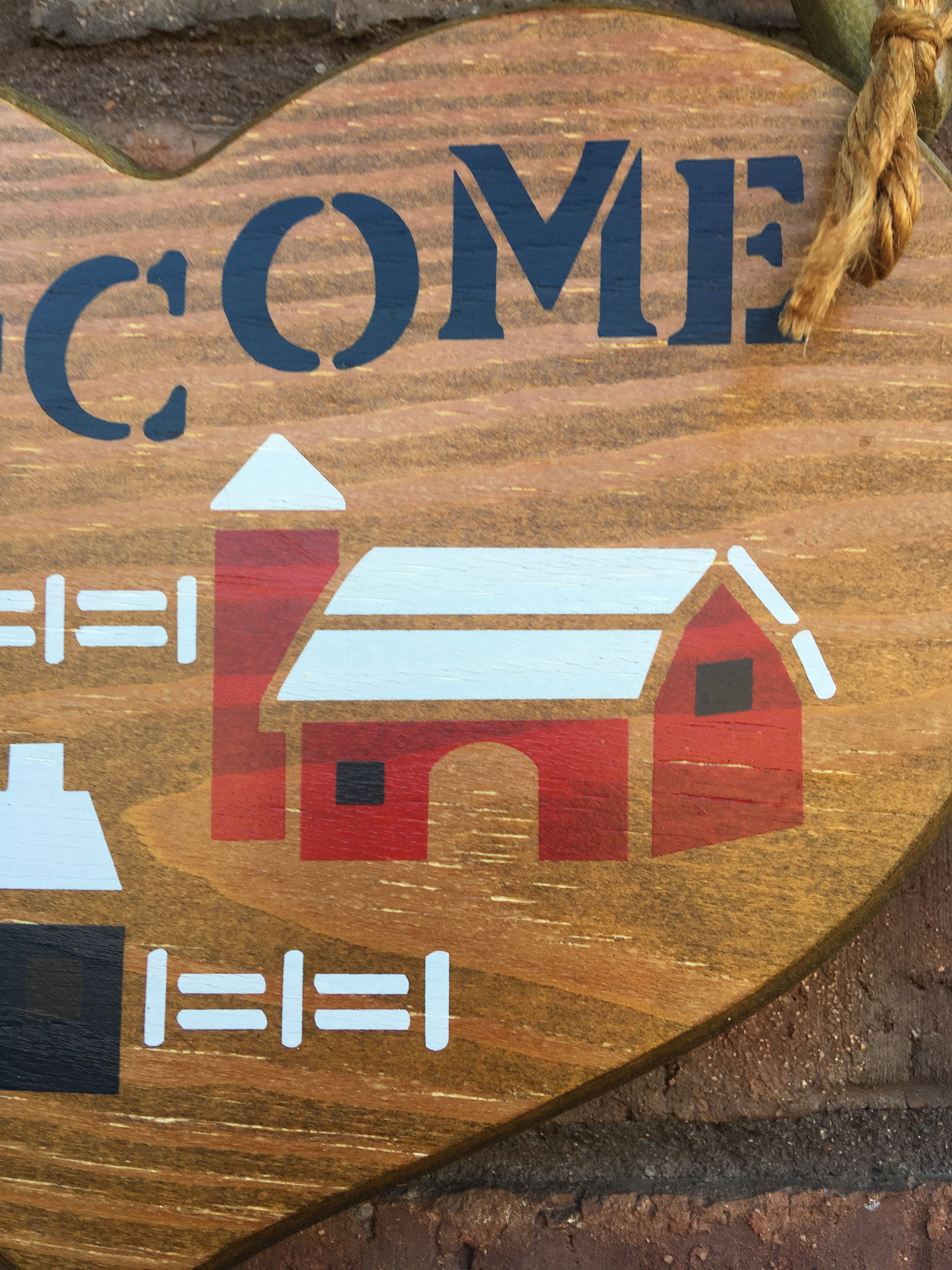Wooden Welcome Sign, Hand Crafted - Etsy