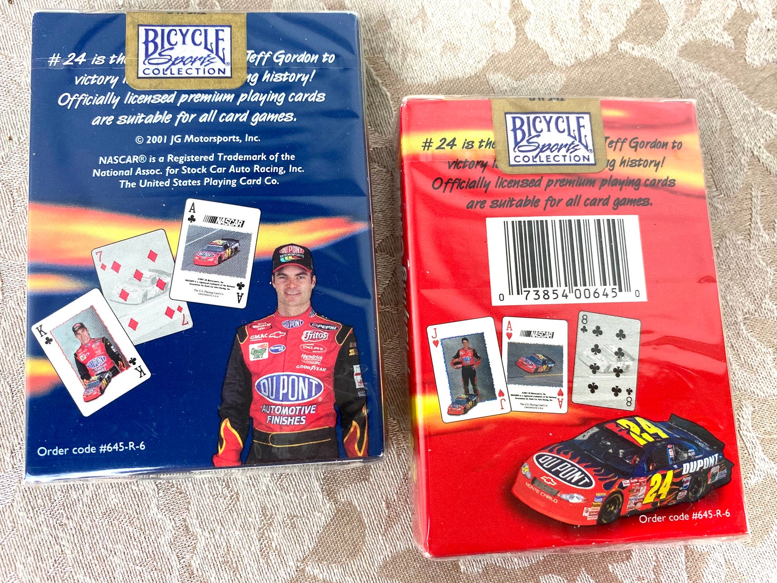 Jeff Gordon Decks of Playing Cards in Collector's Tin New | Etsy