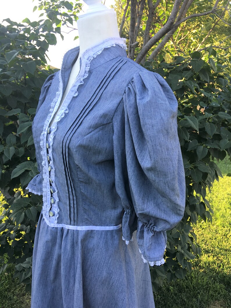 Vintage Prairie Style Dress/costume Size M - Etsy