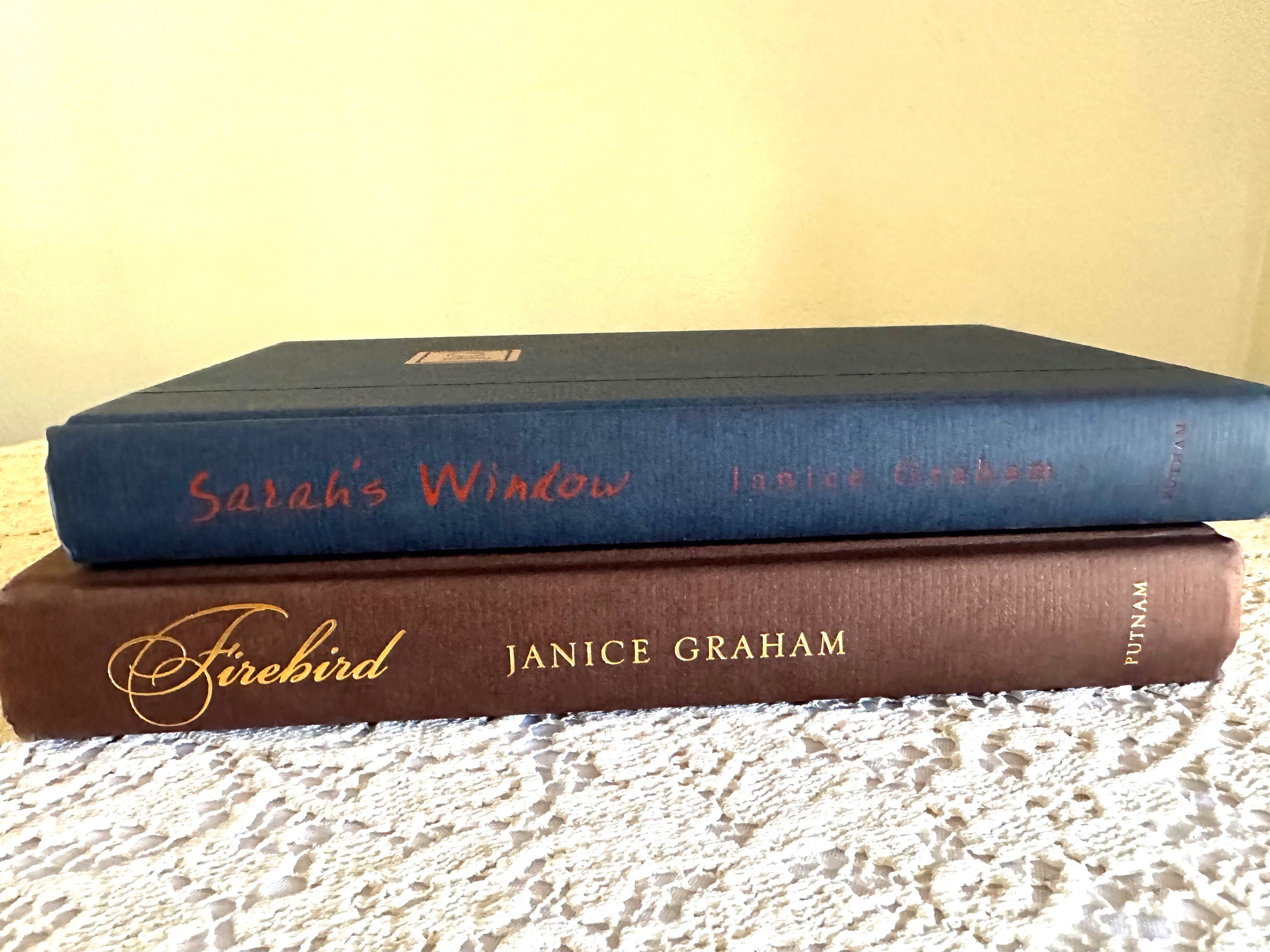 Novels by Janice Graham, "firebird" and "sarah's Window," Kansas Flint ...
