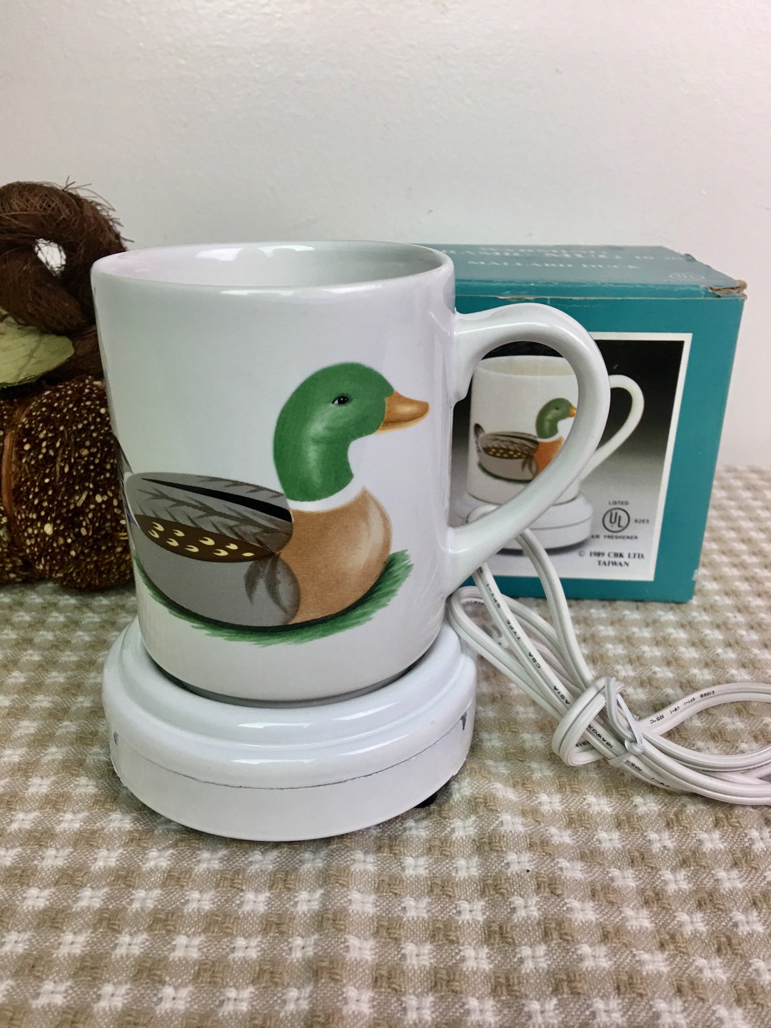Warming Ceramic Mug, Mallard Duck - Etsy
