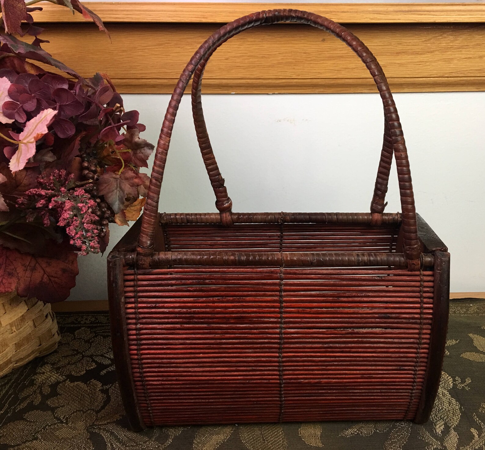 Vintage Reed Purse 1960s | Etsy