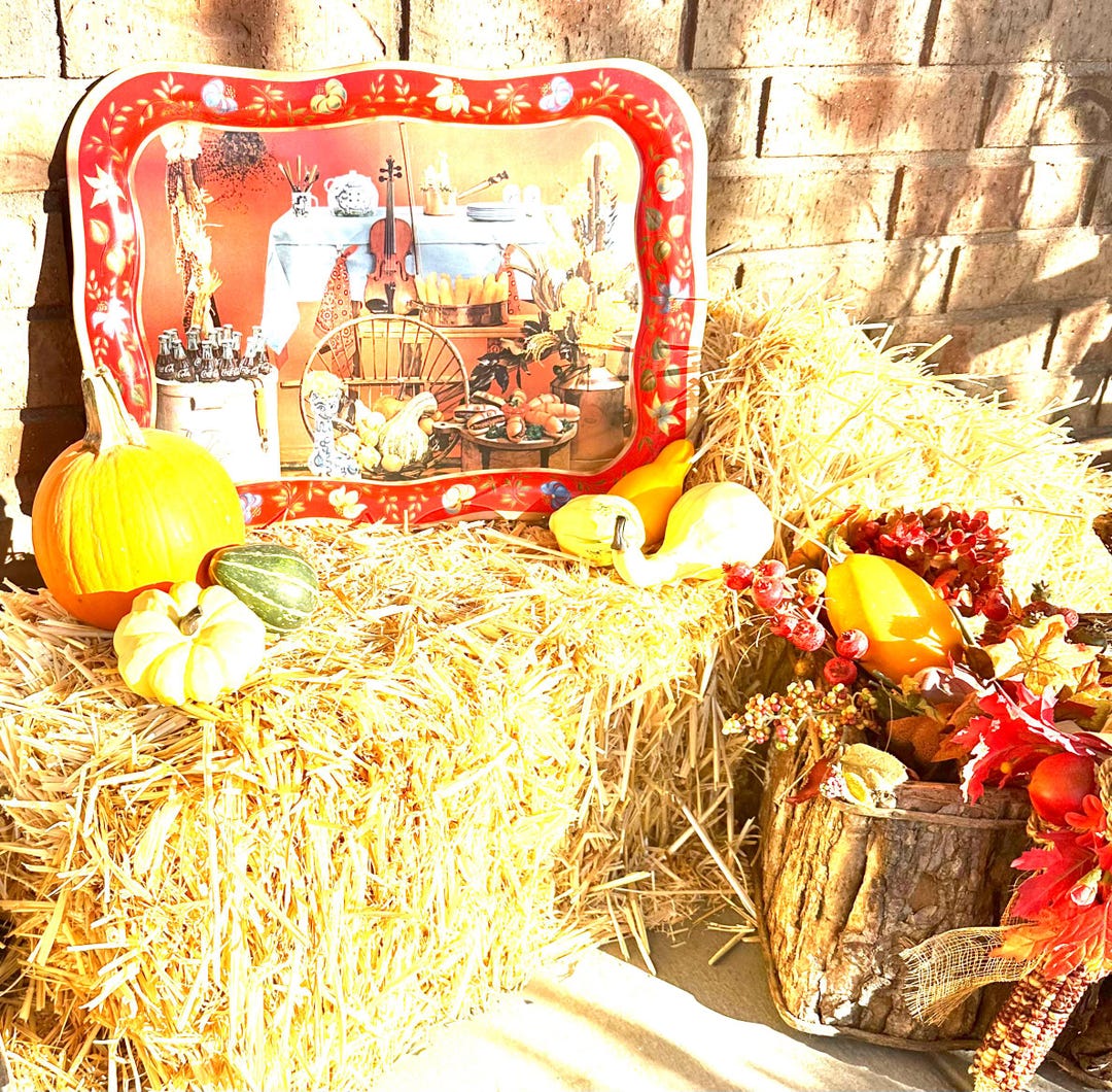 Vintage Coca Cola Tray, Fall Harvest Theme, 1960s - Etsy