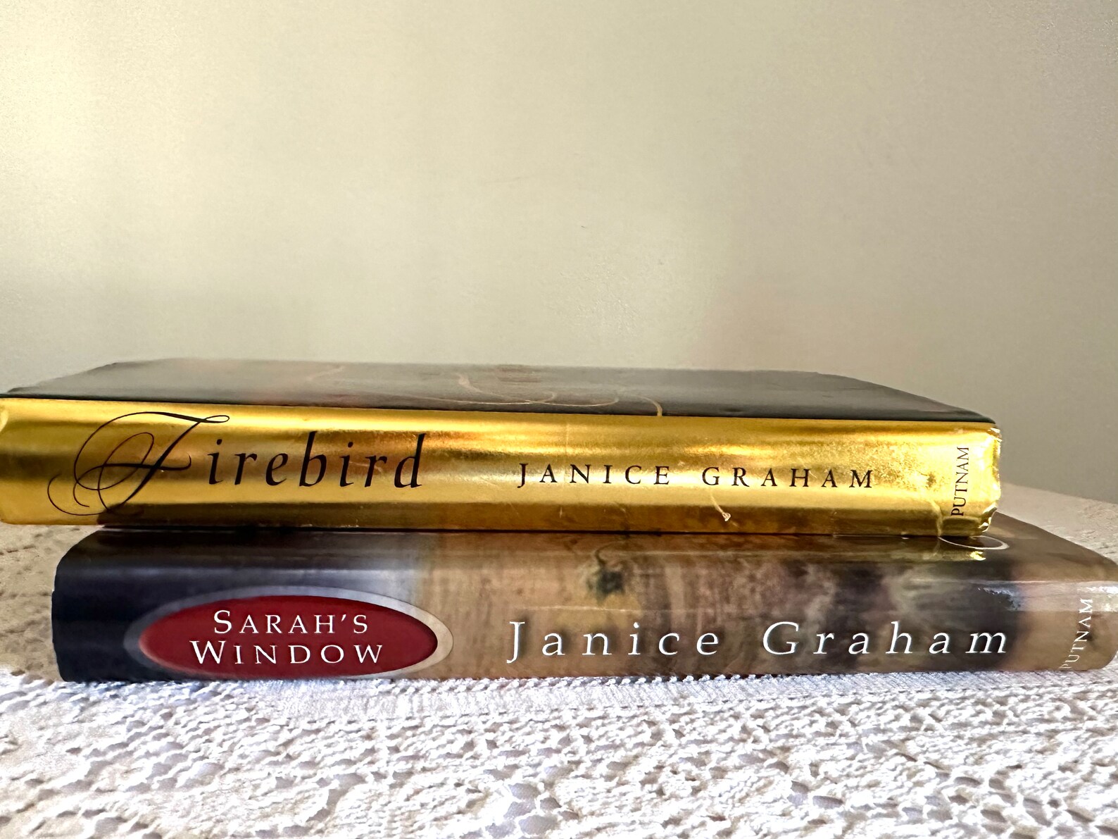 Novels by Janice Graham, "firebird" and "sarah's Window," Kansas Flint ...