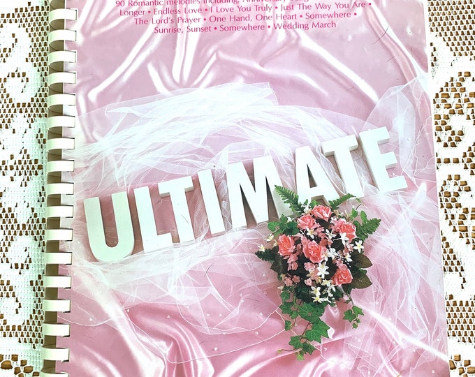 Ultimate Wedding Song Book for Piano, Guitar, and Vocal - Etsy