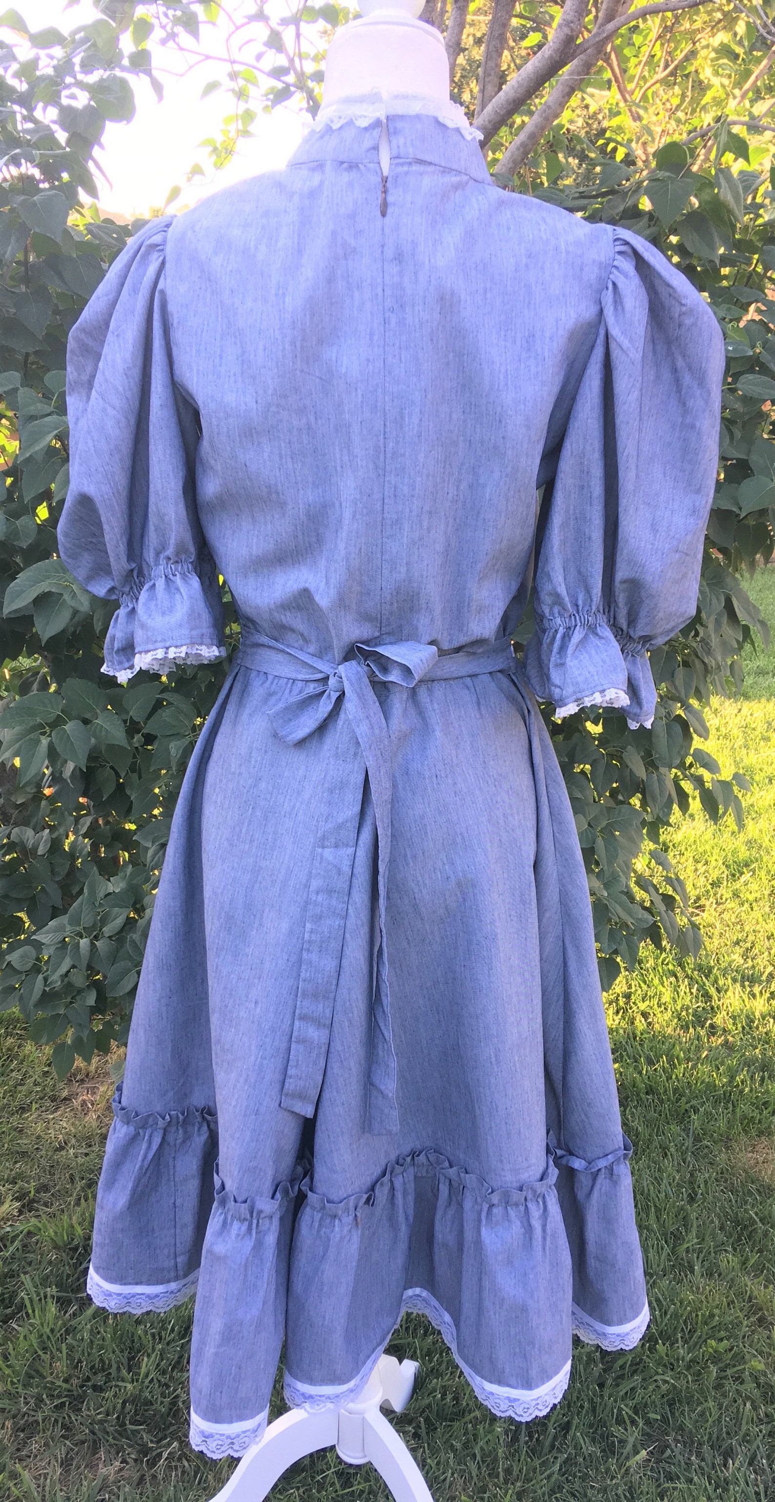 Vintage Prairie Style Dress/costume Size M - Etsy