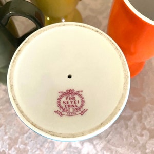 Vintage Seyei Fine China Pedestal Cups, Set of 4 - Etsy