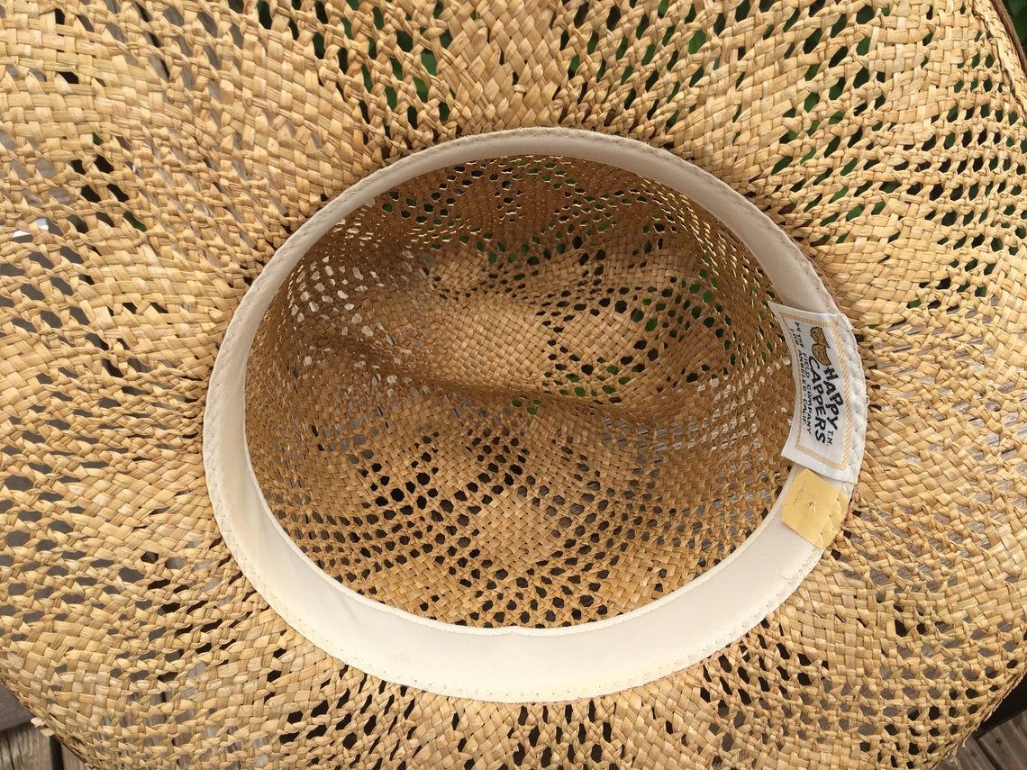 Ladies Western Straw Hat Happy Cappers - Etsy