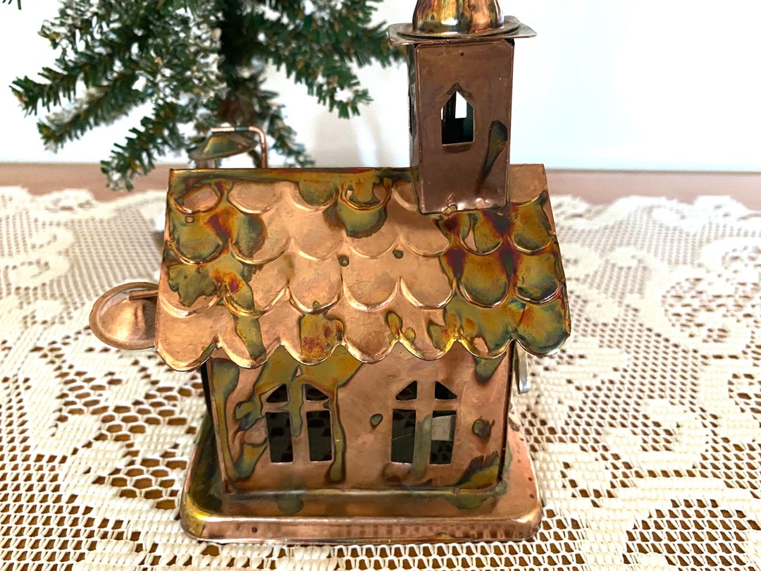 Vintage Metal Church Collectable Music Box, "amazing Grace," by Berkley ...