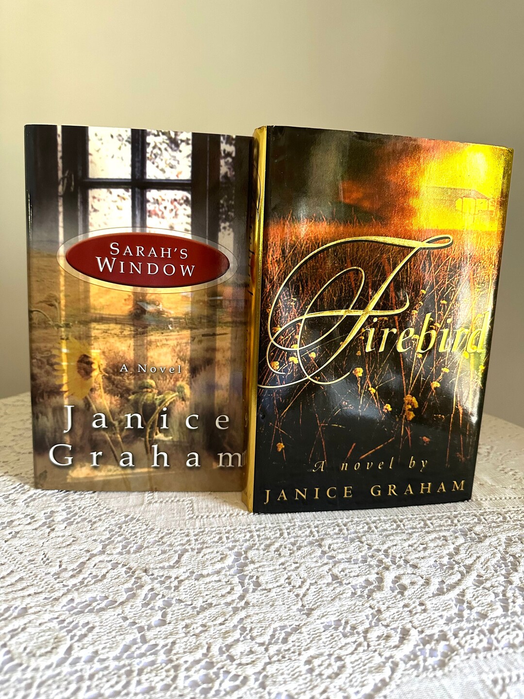 Novels by Janice Graham, "firebird" and "sarah's Window," Kansas Flint ...