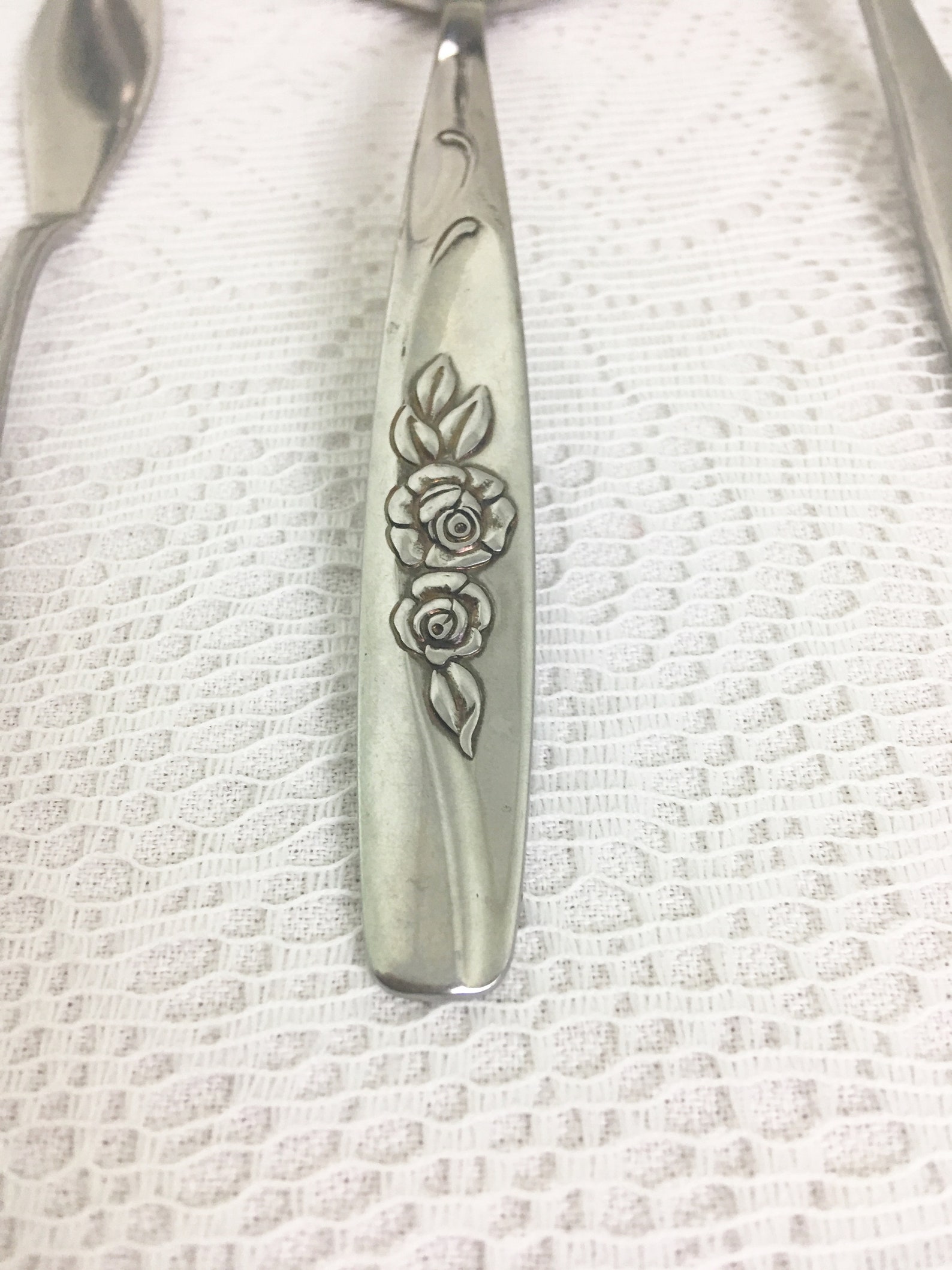 Vintage Oneidaware Twin Rose Serving Set 3 Piece - Etsy