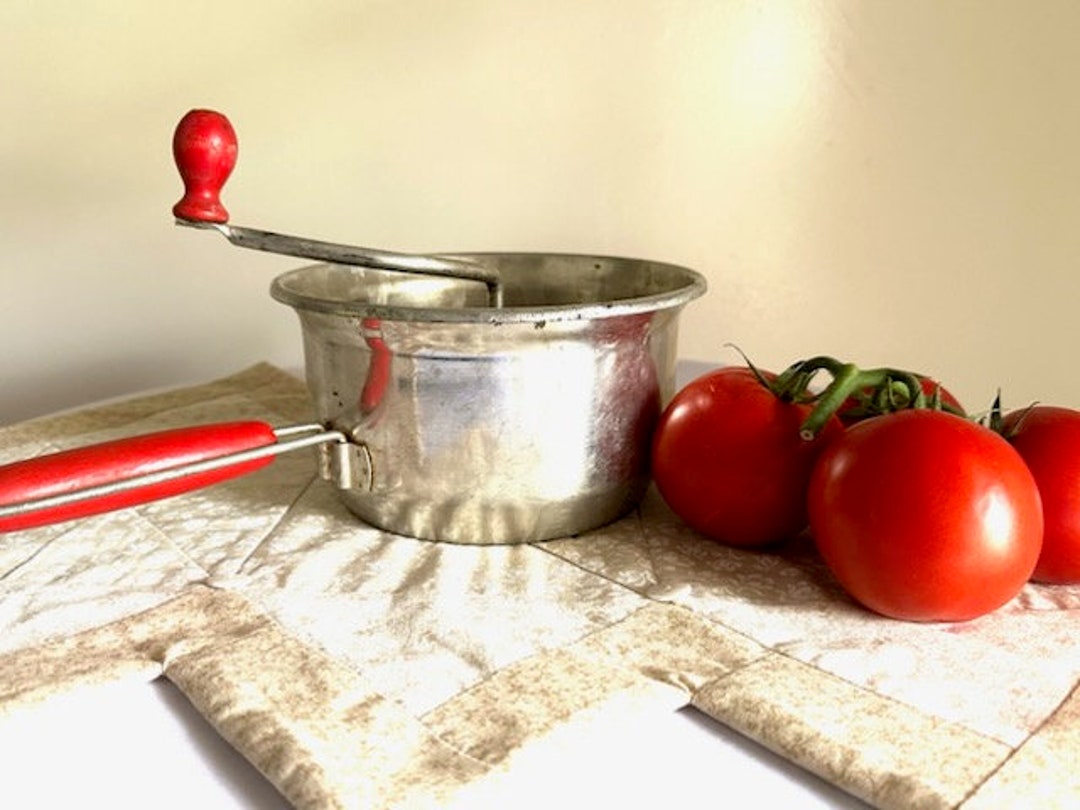 Vintage Foley Food Mill With Red Wood Handles, Made in Minneapolis, MN ...