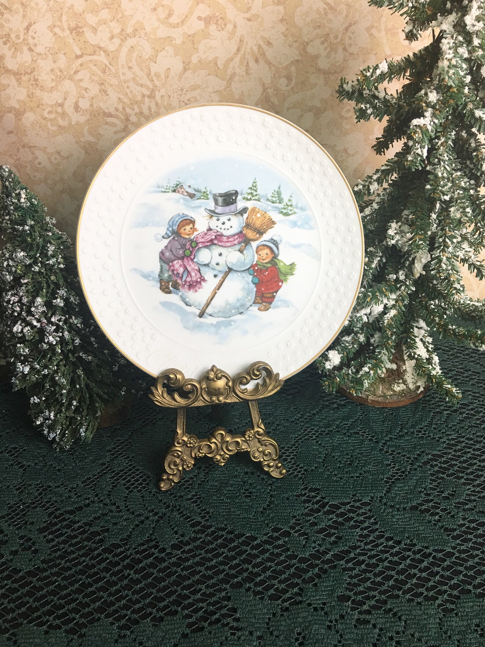 Avon Collectible Plate "a Child's Christmas" 1986 - Etsy