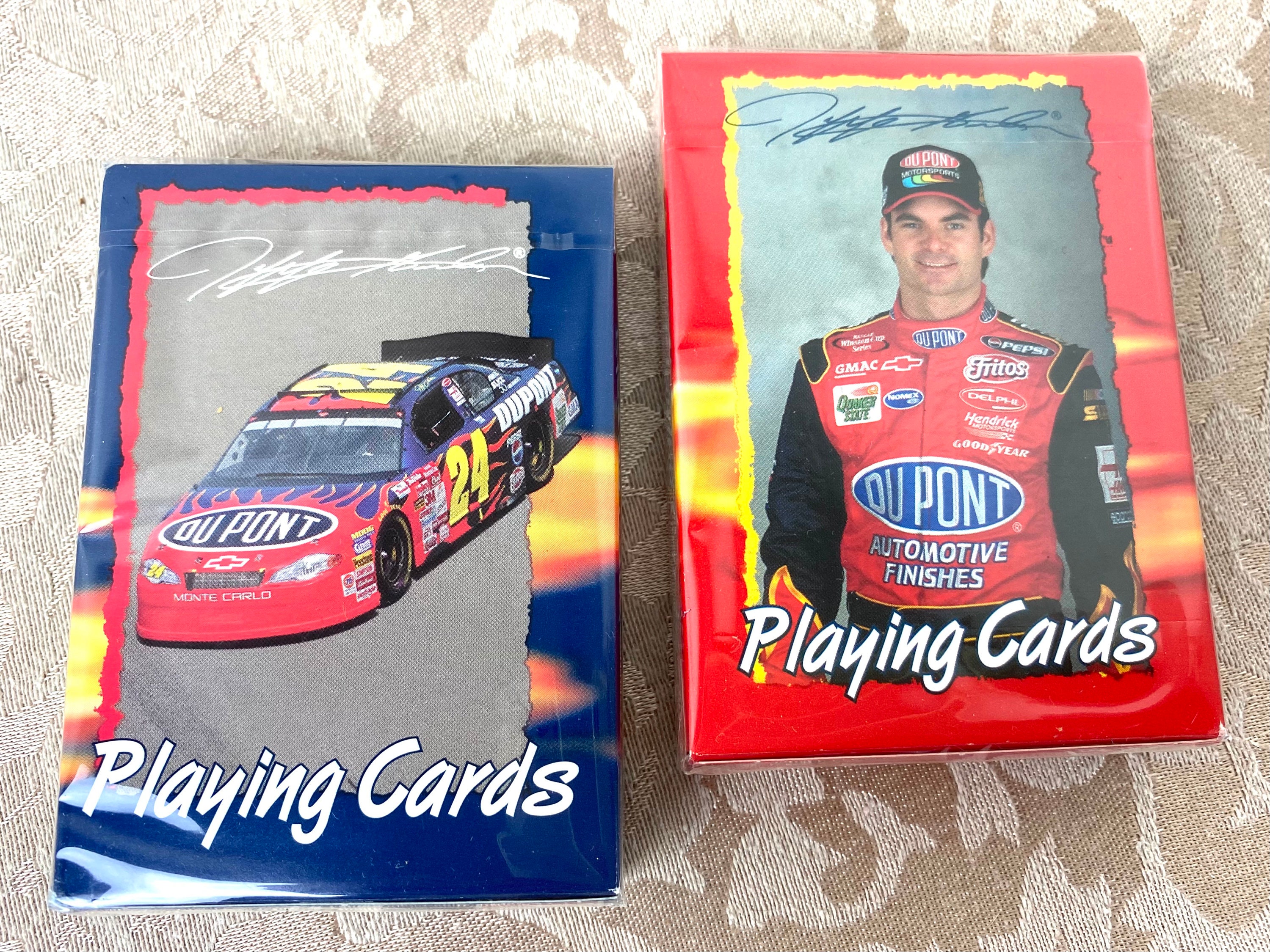 Jeff Gordon Decks of Playing Cards in Collector's Tin New | Etsy