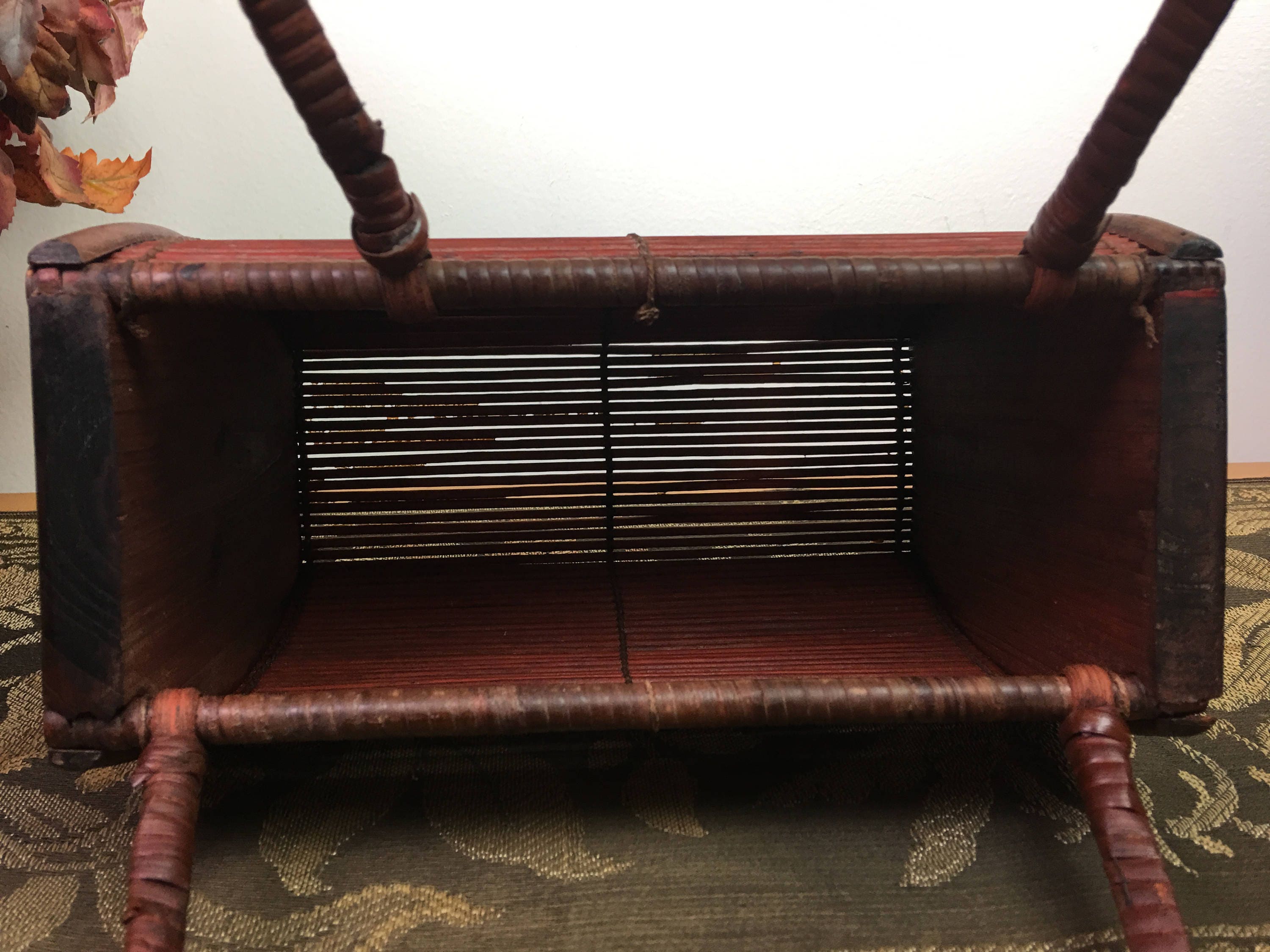 Vintage Reed Purse 1960s | Etsy