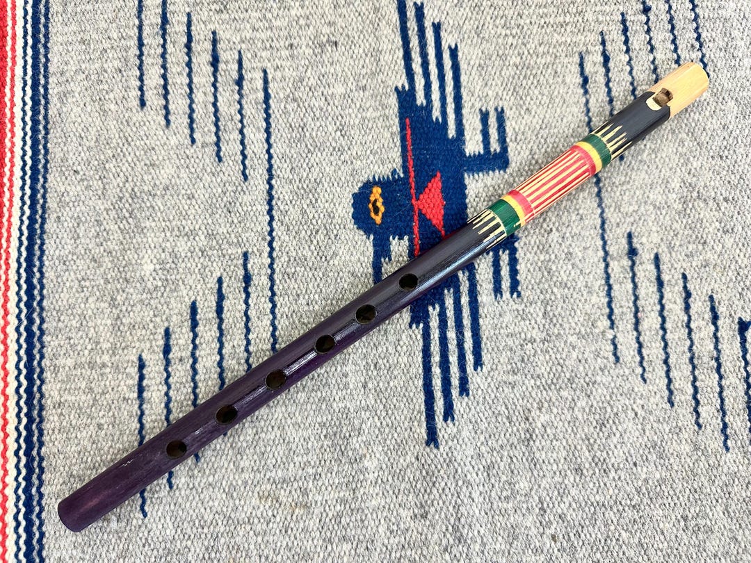 Vintage Bamboo Flute Recorder Musical Instrument - Etsy