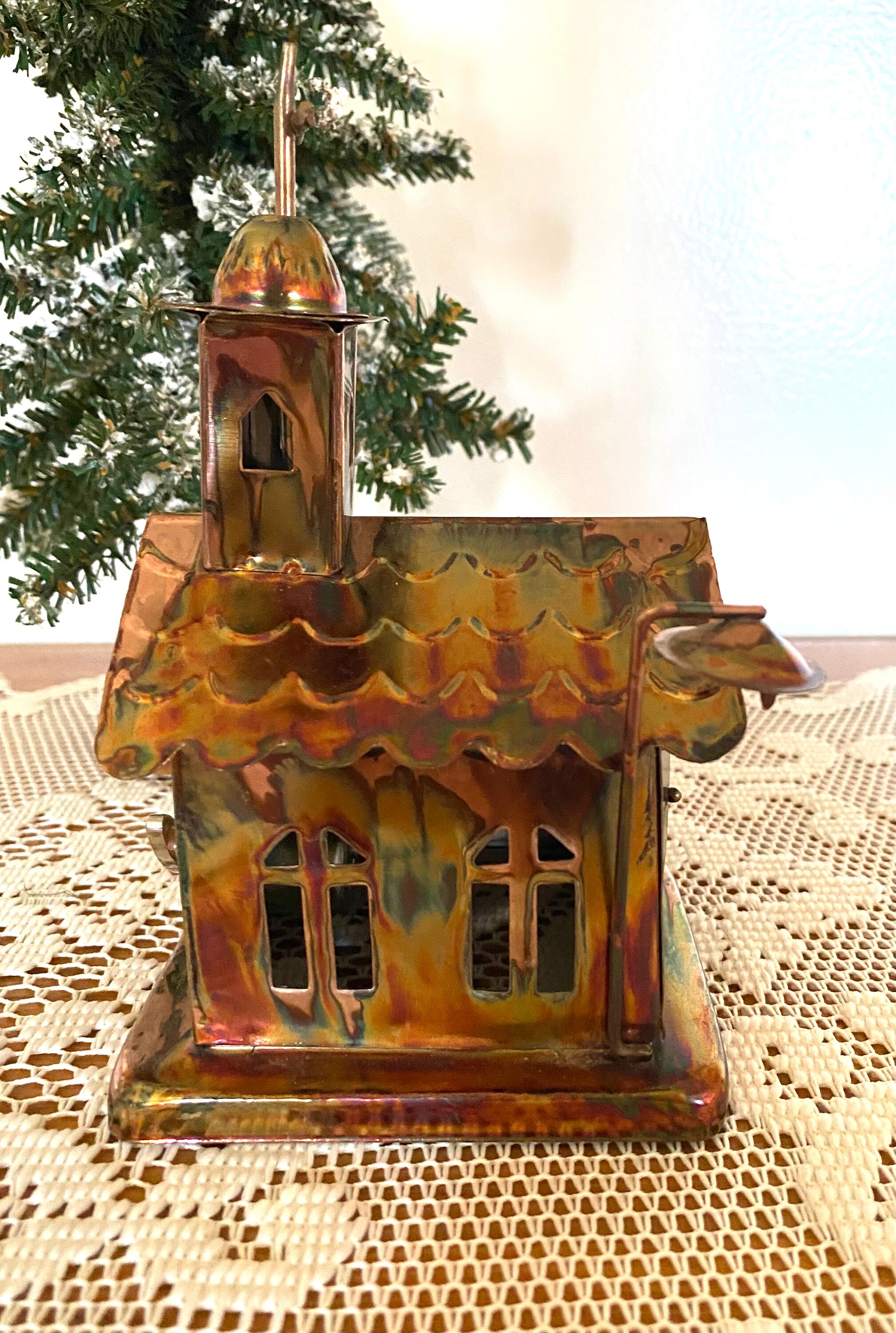 Vintage Metal Church Collectable Music Box amazing - Etsy