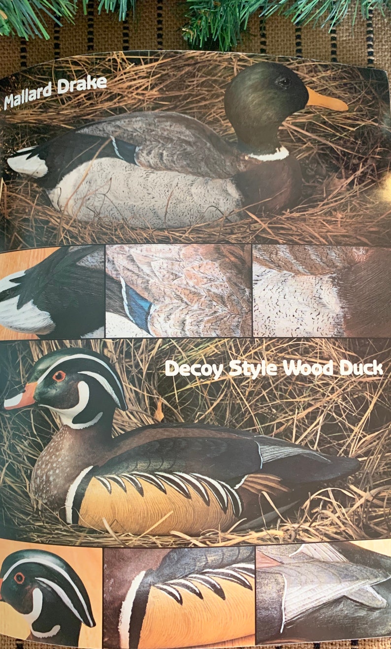 Wooden Ducks 12 Patterns and Instructions - Etsy