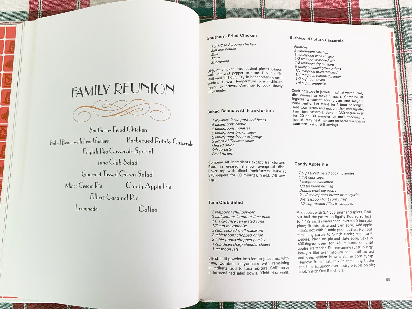 Holiday Cookbook Recipes and Menus for Special Occasions - Etsy