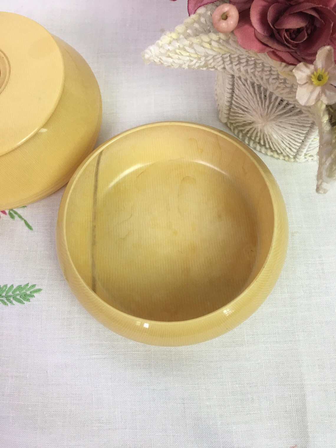 Vintage Art Deco Ivory Pyralin Celluloid Vanity Set 1920s | Etsy