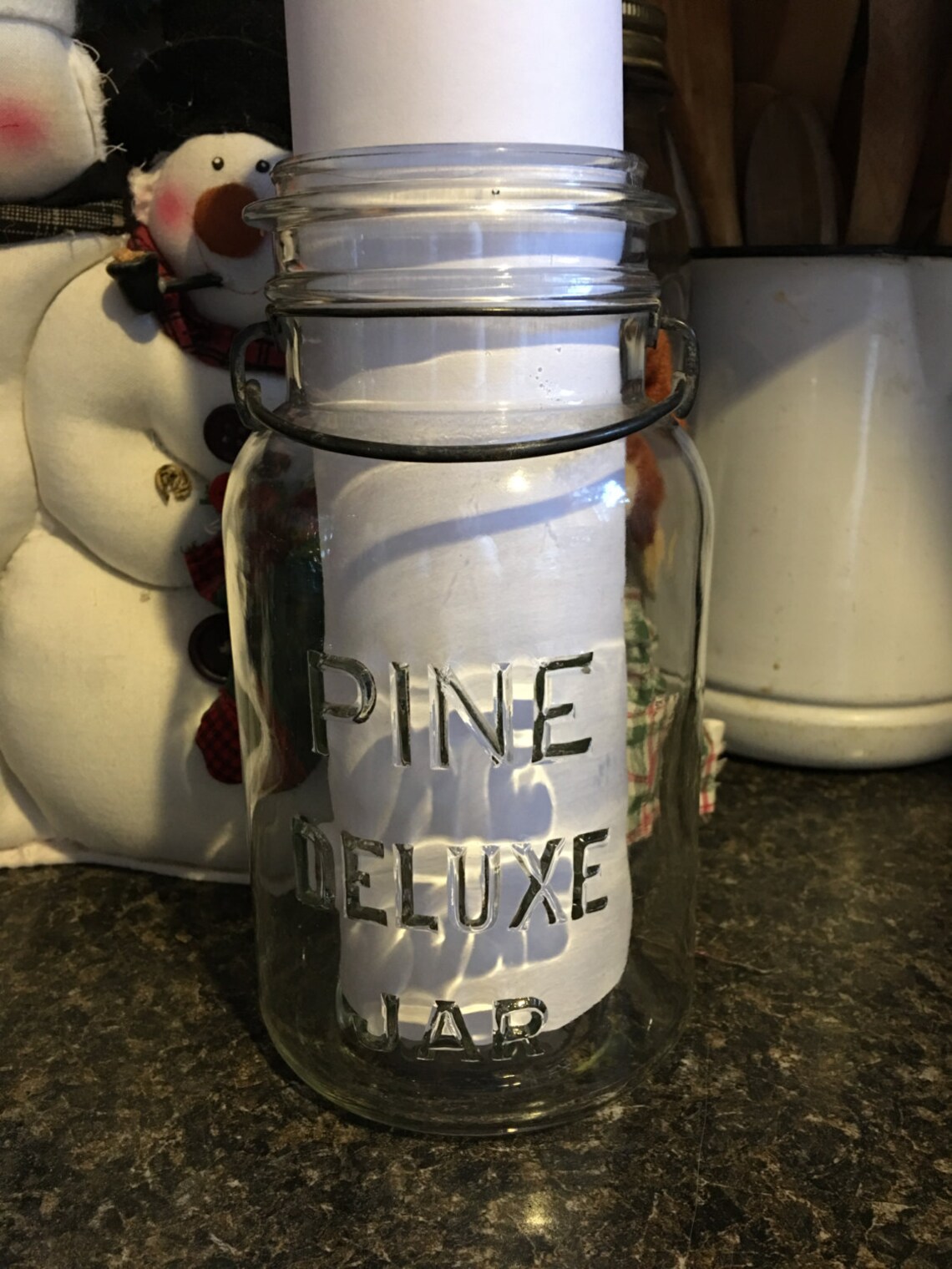Vintage Pine Deluxe Jar, 1920s - Etsy