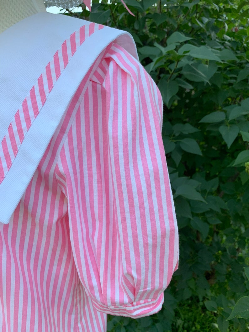 Maggie Breen Drop Waist Nautical Dress Size 8P - Etsy