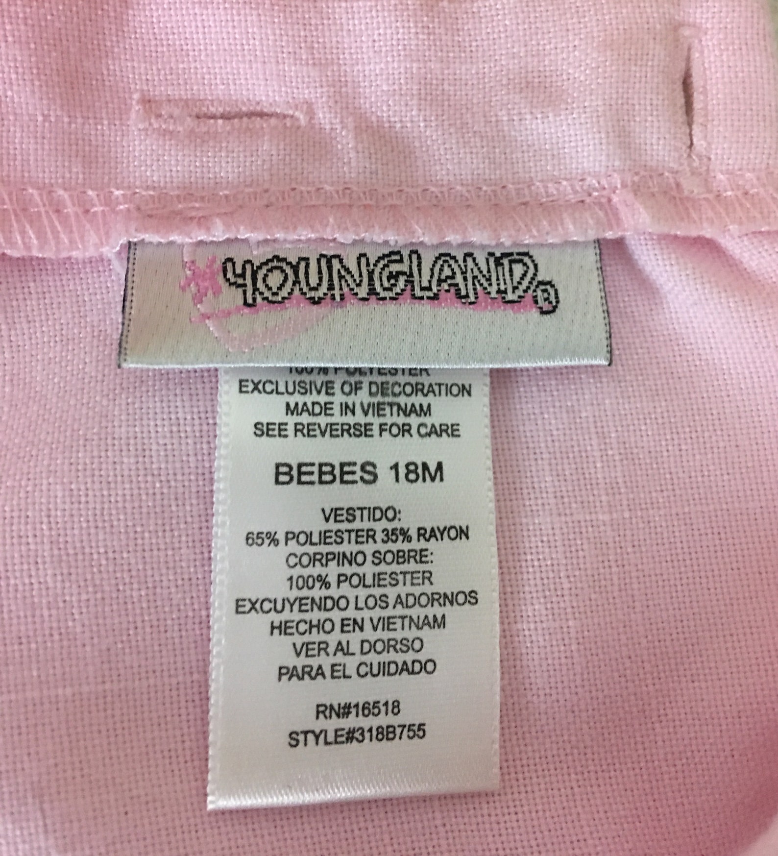 Vintage Youngland Pink Coat and Dress Size 18M | Etsy