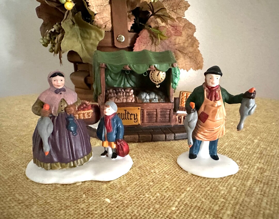 Department 56 Heritage Village Poultry Market W Box - Etsy