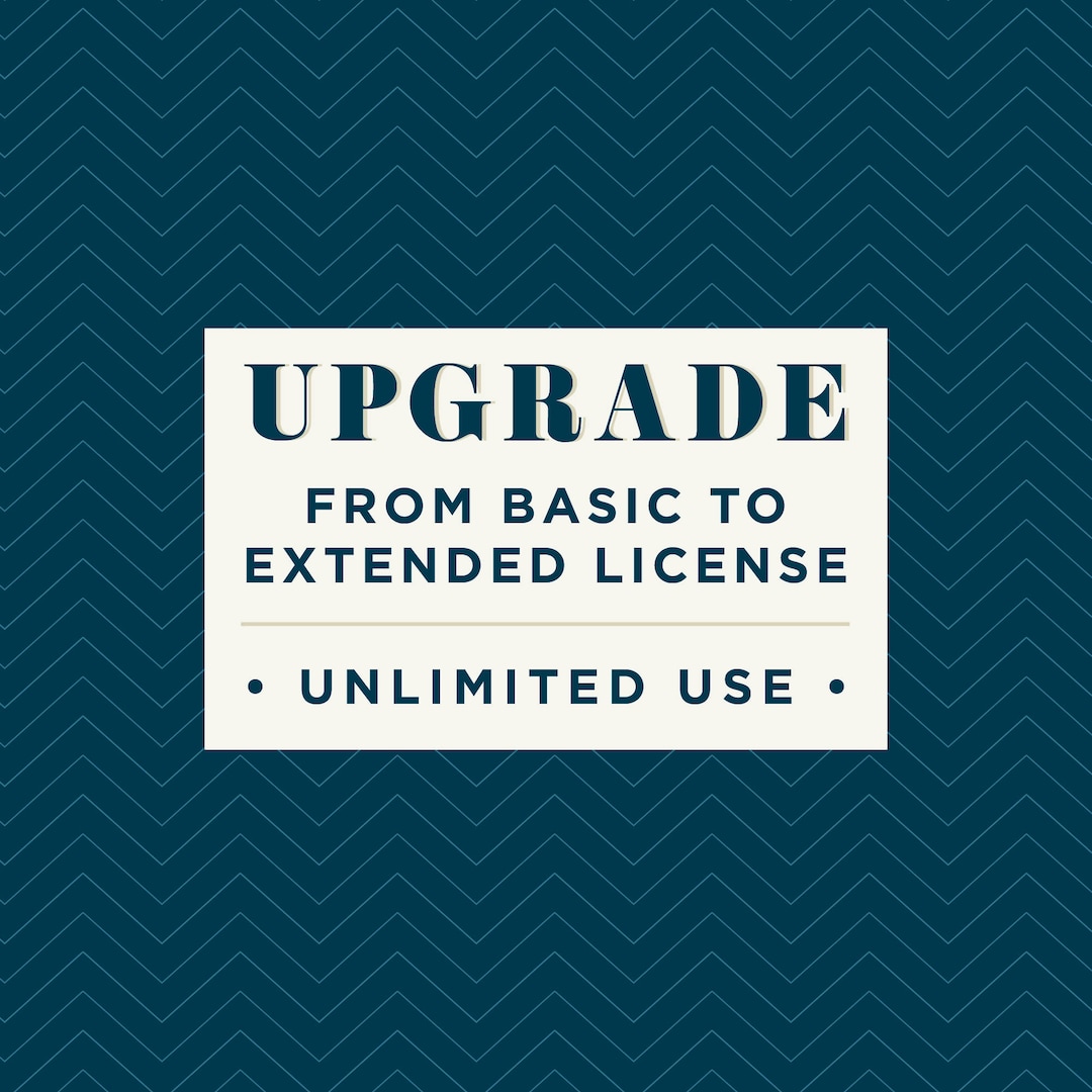 Upgrade to Extended Commercial License // for Commercial Unlimited Use ...