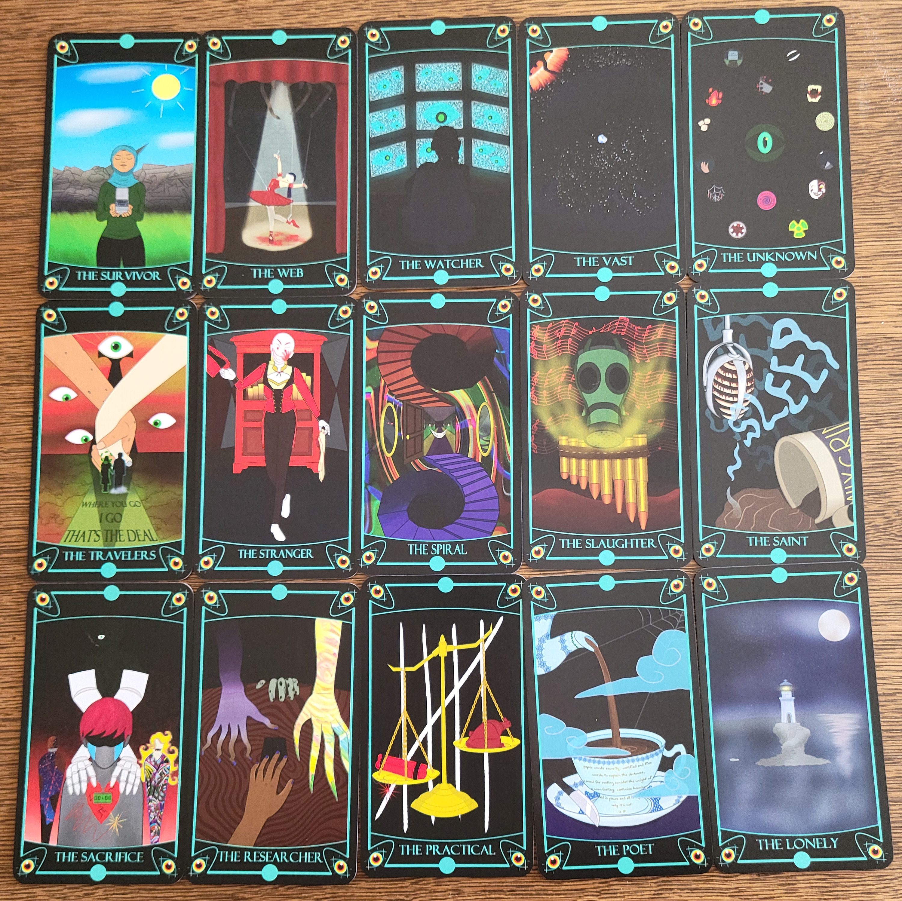 Learn From Your Fears: A the Magnus Archives Inspired Oracle Deck - Etsy