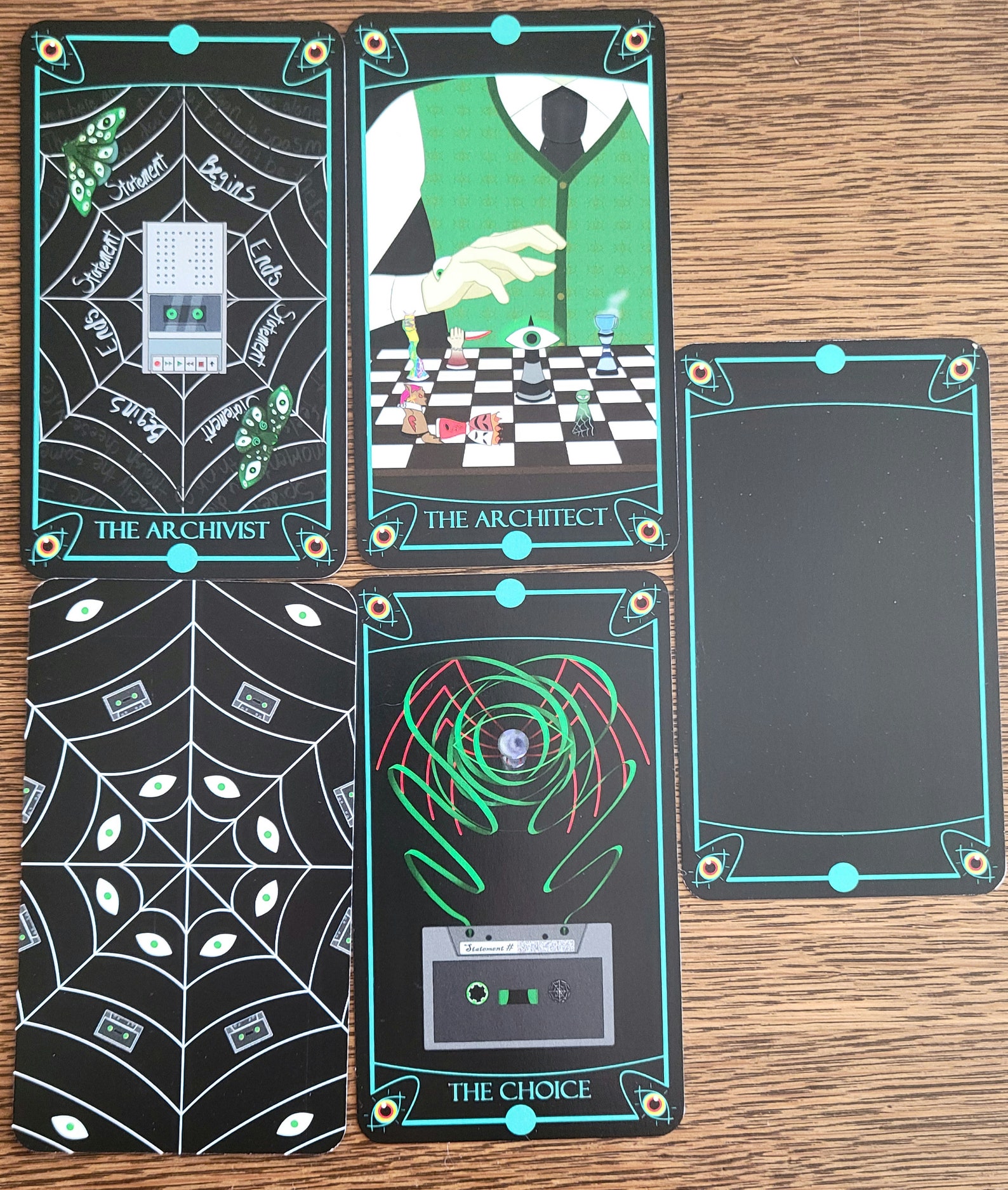 Learn From Your Fears: A the Magnus Archives Inspired Oracle Deck - Etsy