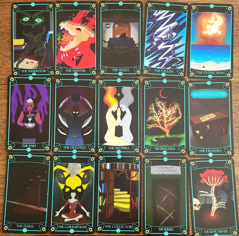 Learn From Your Fears: A the Magnus Archives Inspired Oracle Deck - Etsy