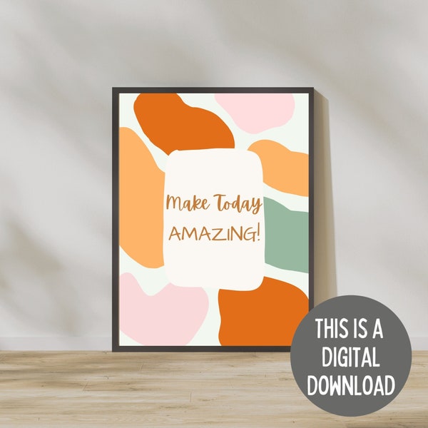 Make Today Amazing - Etsy
